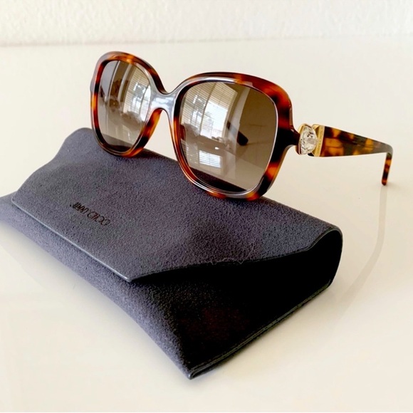 Jimmy Choo | Accessories | Jimmy Choo Nwot Sadie Tortoise Shell ...